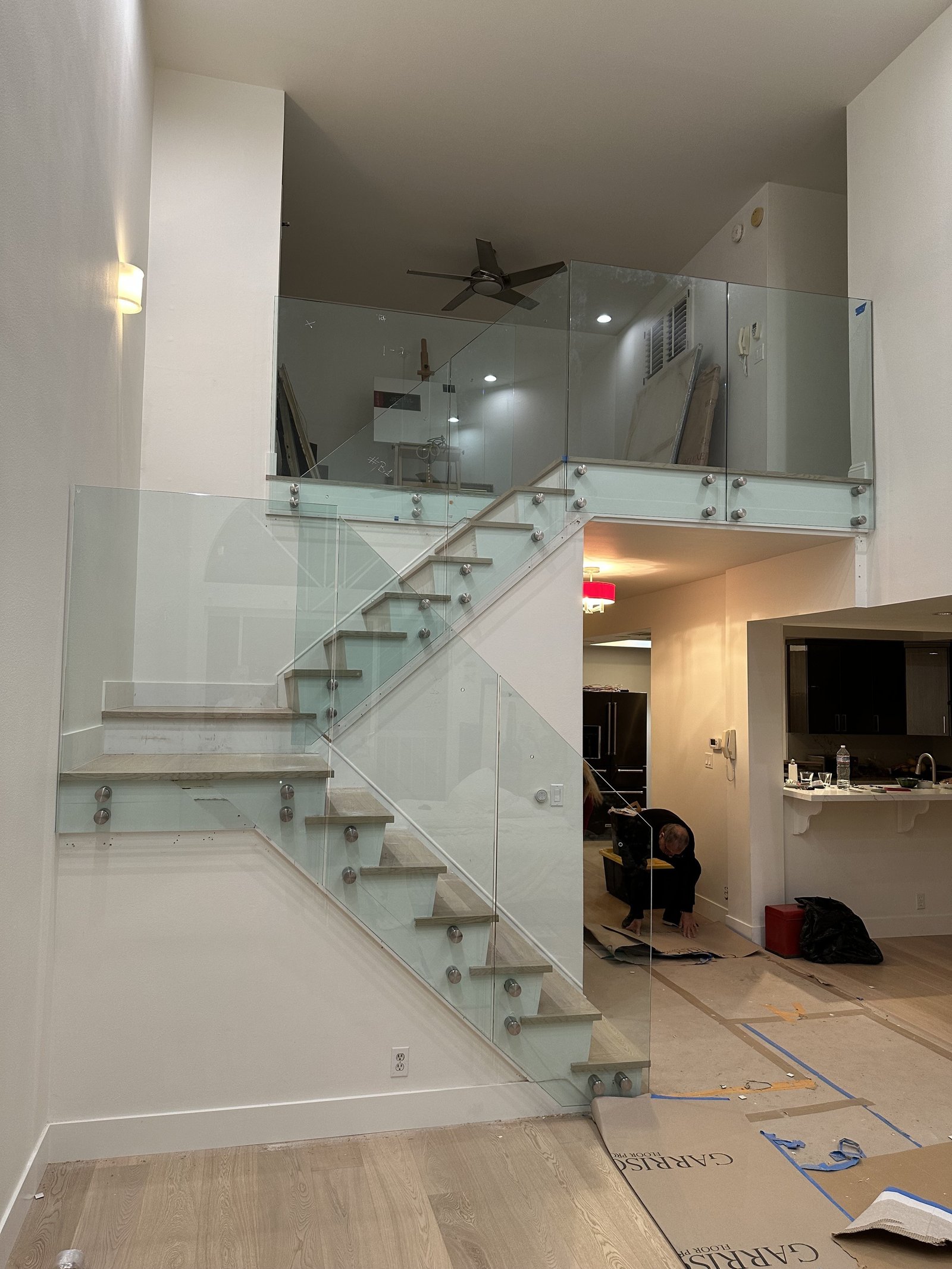 Glass Railing Installation Los Angeles & Orange County | LLocal Stairs ...